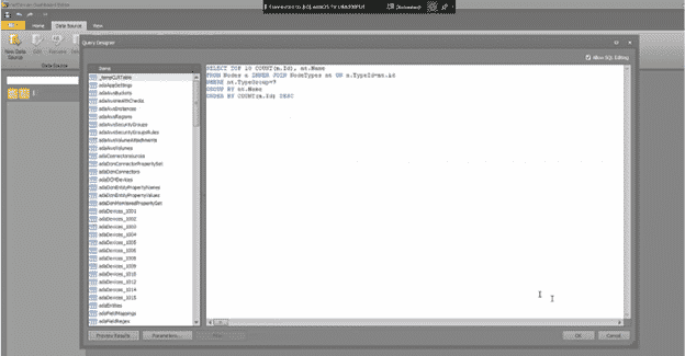 Design Your Own Dashboards in netTerrain DCIM